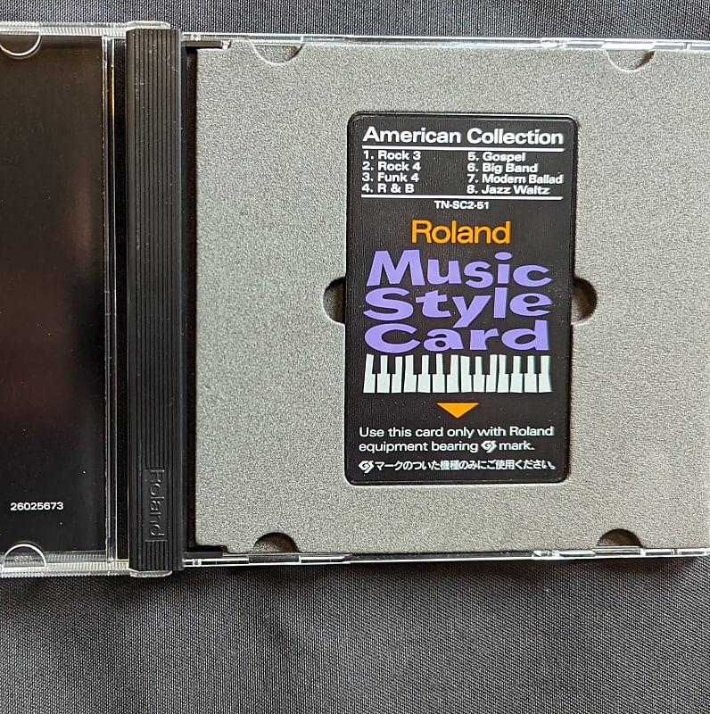 New Roland TN-SC2-51 'American Collection' ROM Card | Reverb Canada