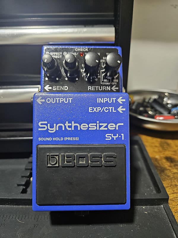Boss SY-1 Synthesizer 2019 - Present - Blue | Reverb