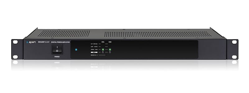 Biamp REVAMP2120T 2-Channel Class D Power Amplifier, 120W | Reverb
