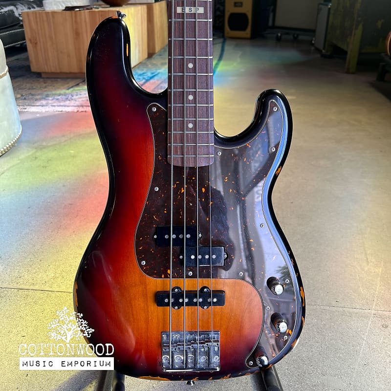 ESP Standard Series Vintage-4 Bass Rosewood | Reverb