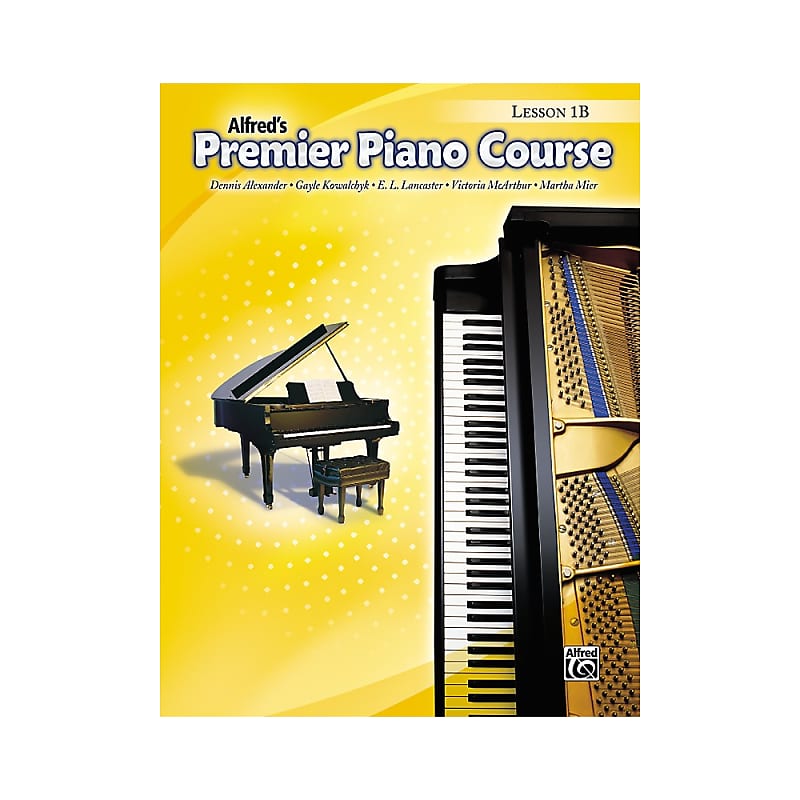 Alfred Premier Piano Course Lesson Book 1B | Reverb