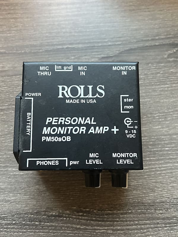 Rolls Personal Monitor Amp+ PM50sOB | Reverb