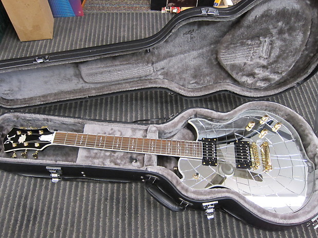 Minarik Lotus Shattered Mirror Electric Guitar, Beauty, | Reverb