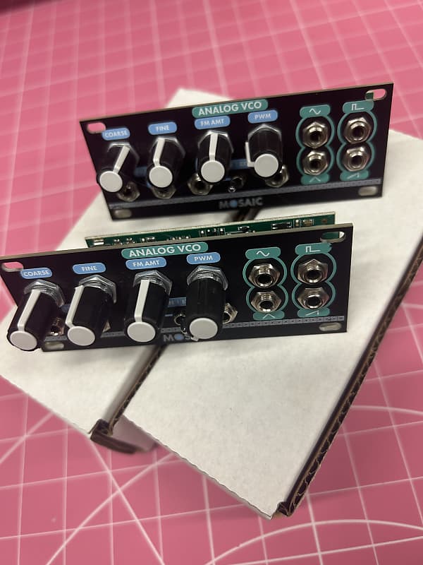 Mosaic Analog VCO module 2019 - Black | Reverb