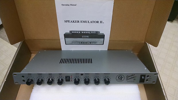 GT Electronics Speaker Emulator II Silver | Reverb