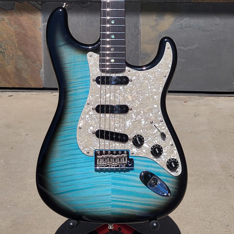 Fender Custom Shop Flame Maple Top Stratocaster | Reverb Australia