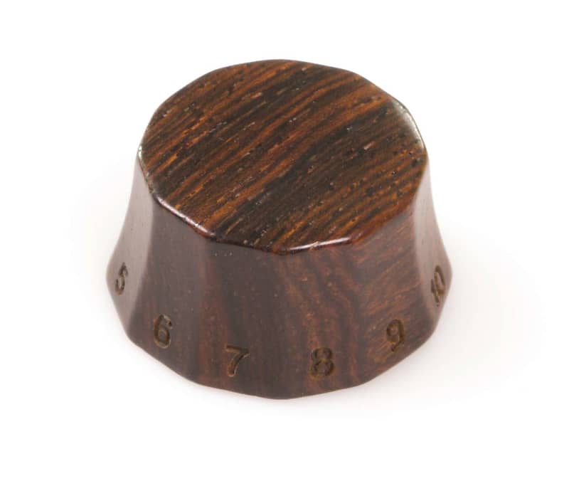 Tone Ninja PRS-style 'Lampshade' Guitar Knob Genuine Cocobolo | Reverb