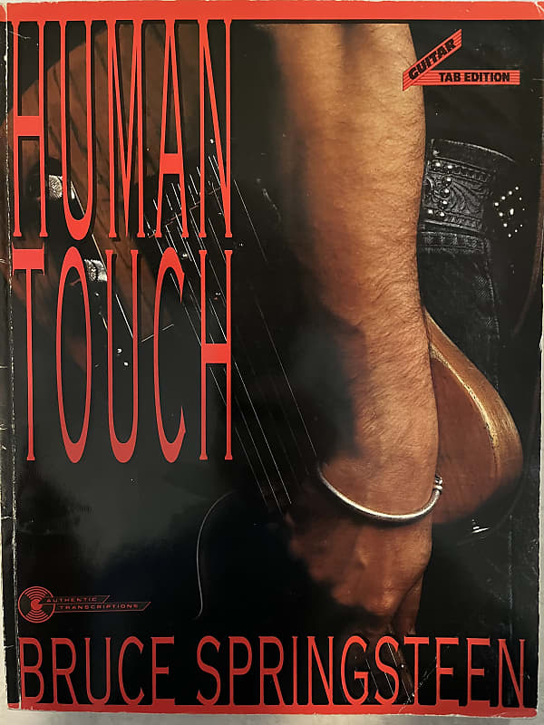 Bruce Springsteen - Human Touch - Guitar tab / tablature Book | Reverb