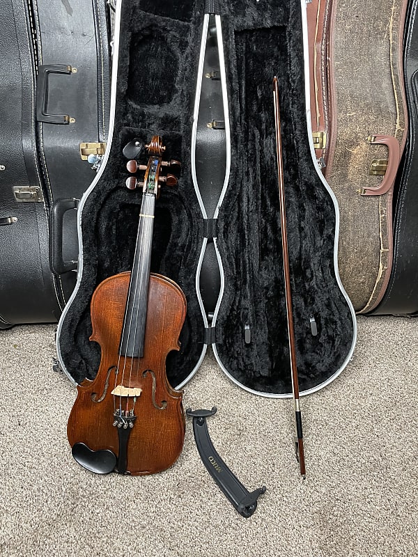 Louis Lowendall 4/4 Full Size Violin w/case and bow antique | Reverb