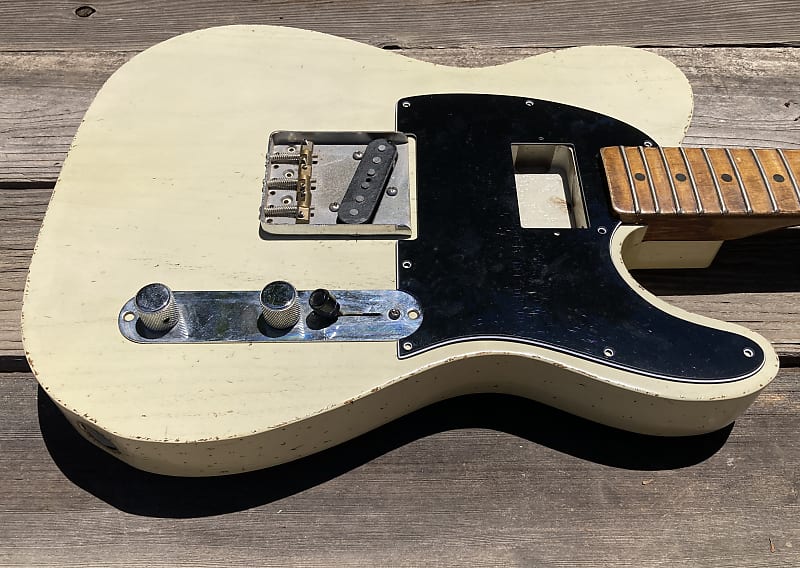 Relic Nitro Telecaster body | Reverb