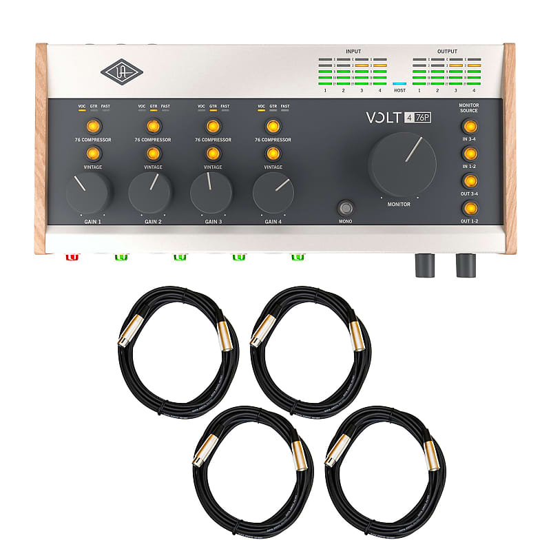 Universal Audio Volt 476P Interface Bundle with 20-foot XLR | Reverb