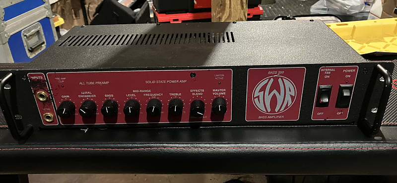 Vintage SWR Bass 350 Red Head 1990s Pre-Fender 100% Working | Reverb