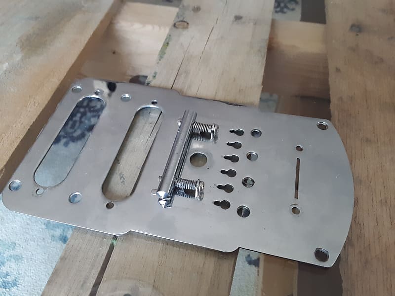 1950s Fender Stringmaster lap steel guitar bridge plate D6 | Reverb