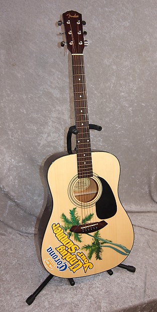 Fender Corona Beer acoustic guitar | Reverb