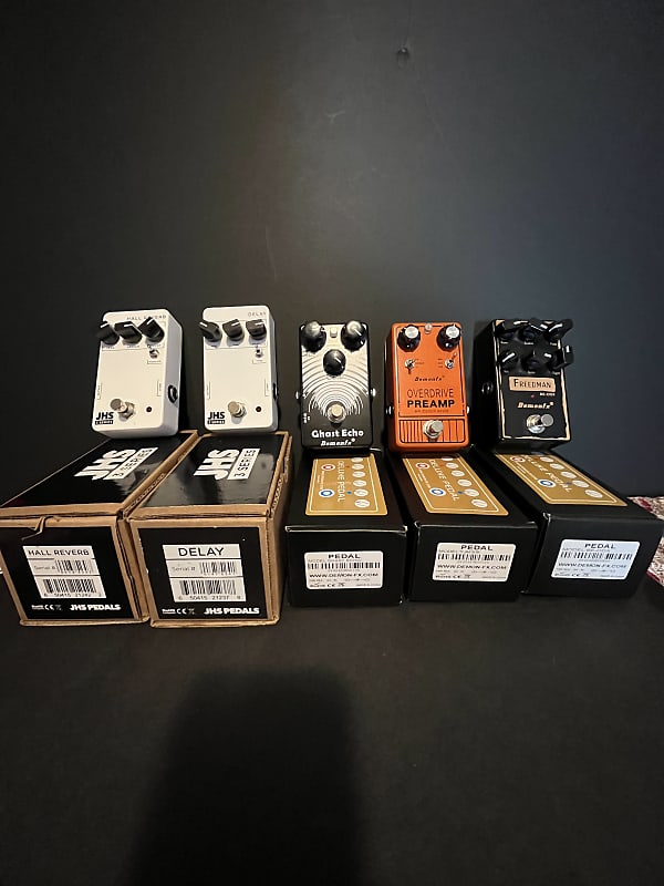 JHS Series 3 Hall Reverb & Delay / Demonfx Echo-Overdrive | Reverb