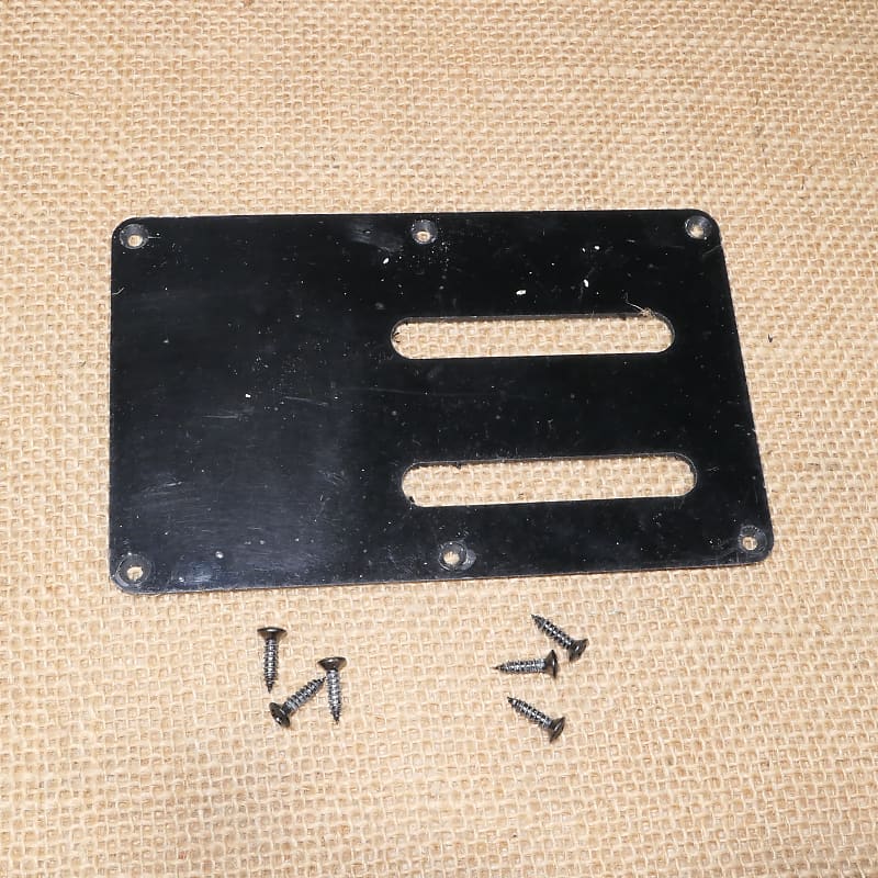 Genuine 2022 Ibanez Jem Junior JEMJR 1P-02 Back Plate Black - | Reverb