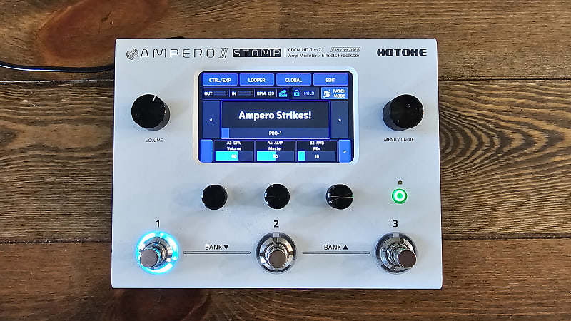 Ampero Ampero II Stomp AND Ampero Control (BOTH INCL) with | Reverb