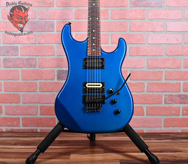 Kramer Pacer Imperial Metallic Blue 1985 w/OHSC | Reverb