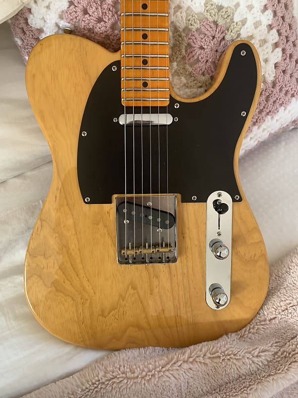 Fgn Neo classic telecaster Natural Ash | Reverb