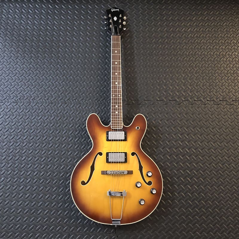 Pan ES335 Semi Hollow Electric 6 String Guitar Vintage | Reverb