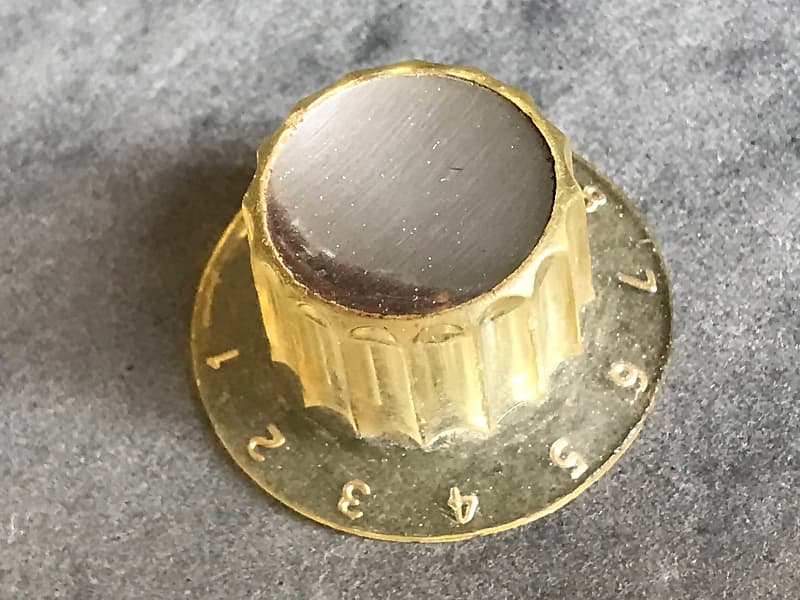 Guild Clear Tone Knob - Silver Top Harmony | Reverb