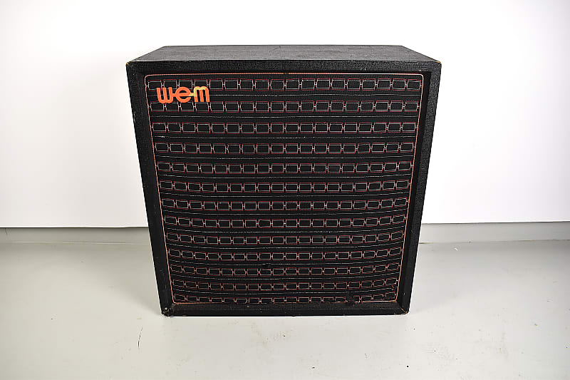 Original WEM 4x12 Starfinder speaker cabinet early 70s | Reverb UK