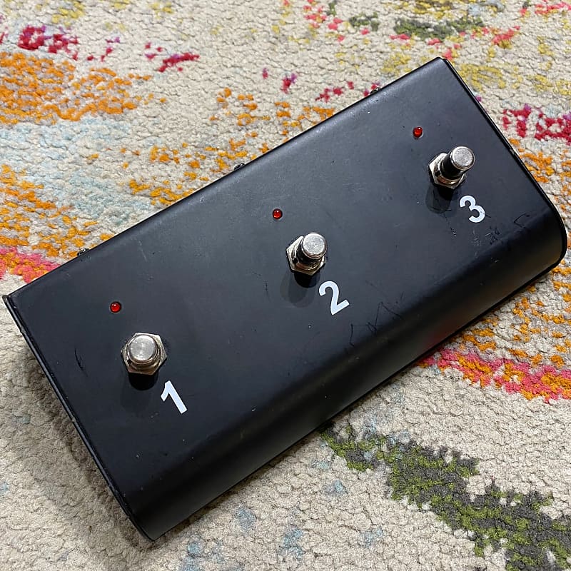Randall 3 button footswitch Black | Reverb