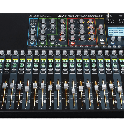 Soundcraft Vi1 Digital 32 Channel Live Sound Console Mixer | Reverb