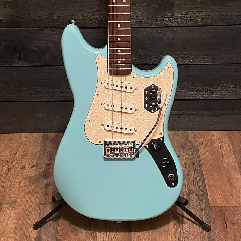Fender Squier Paranormal Series Cyclone Blue Electric Guitar | Reverb