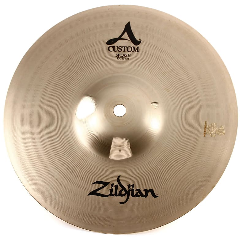 Zildjian 10 inch A Custom Splash Cymbal (5-pack) Bundle | Reverb