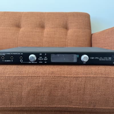 2 Grace Design Model 801R 8 Channels Preamps with Remote Unit | Reverb