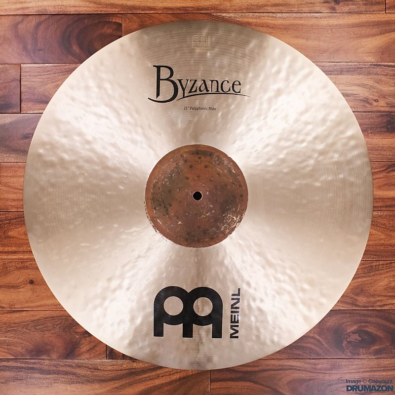 MEINL 21" BYZANCE TRADITIONAL FINISH POLYPHONIC RIDE | Reverb UK