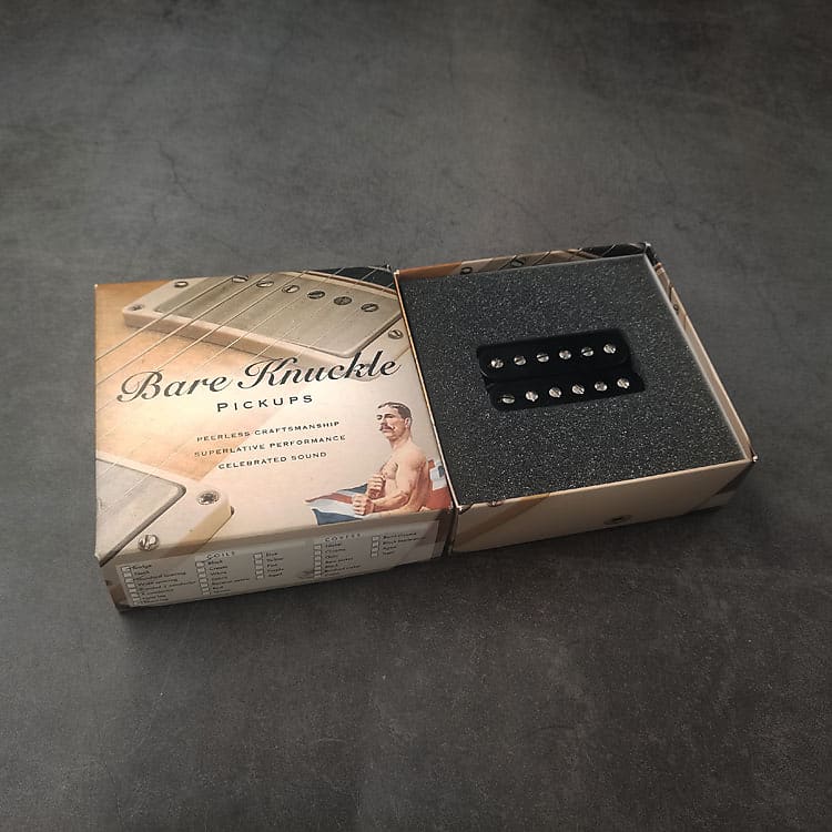 Bare Knuckle Juggernaut Humbucker Bridge - Black | Reverb
