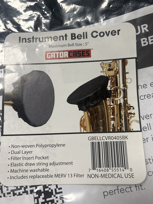 Gator Instrument bell covers. Lot of 8 Asst. Sizes | Reverb
