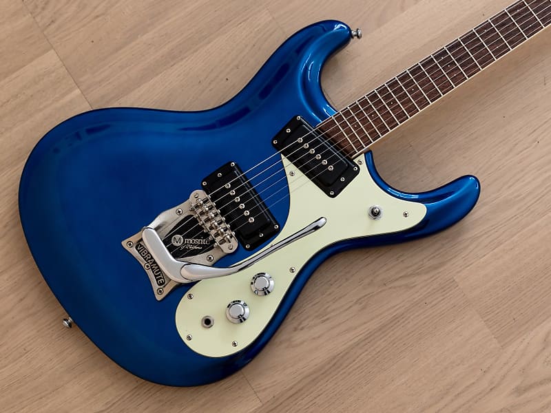 1990s Mosrite Ventures Model Super Custom '65 Ink Blue w/ | Reverb