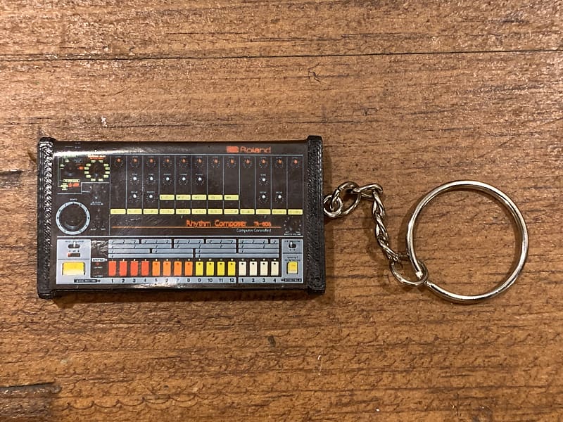 Roland TR-808 handmade keychain | Reverb