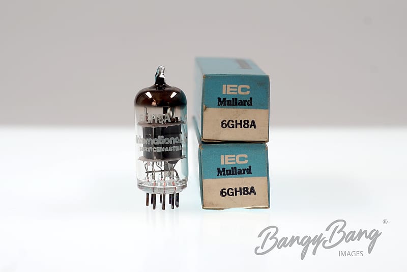 2 Vintage IEC Mullard 6GH8/6EA8 Pentode Triode TV Tube Valve- | Reverb