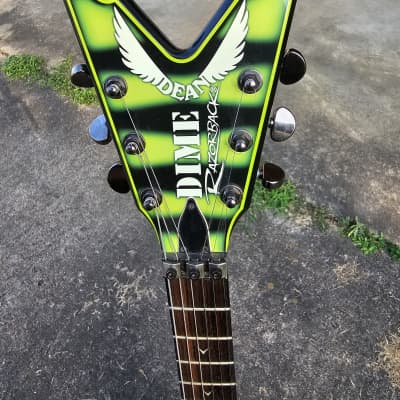 Dean Dime Razorback Slime Bumblebee 2007 - Bumblebee Slime | Reverb