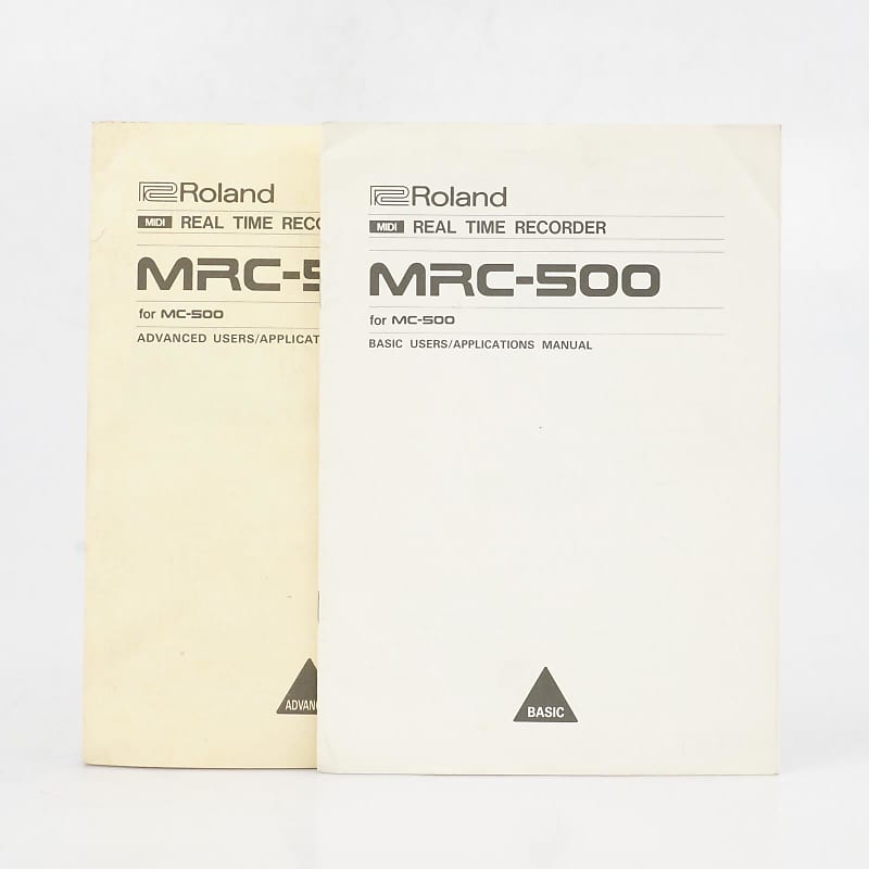 Roland MRC-500 MIDI Real Time Recorder Advanced & Basic | Reverb