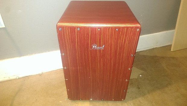Pearl PCJ633BB Fiberglass Boom Box Cajon in Artisan Red | Reverb