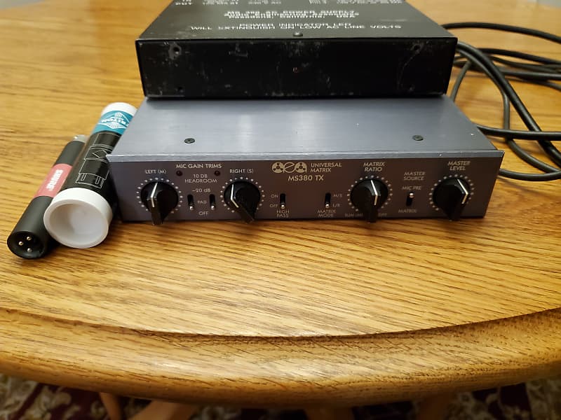 AEA MS380 TX Dual Mode Matrix / 2-Channel Microphone Preamp | Reverb
