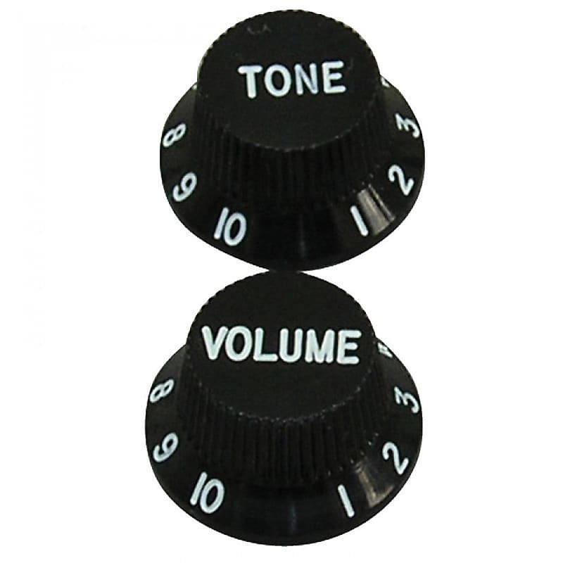 Guitar Tech Control Knobs ~ Black | Reverb UK