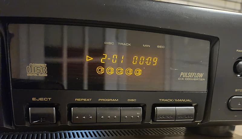 Pioneer Pioneer PD-M403 Multi-Play Compact Disc Player 90s | Reverb