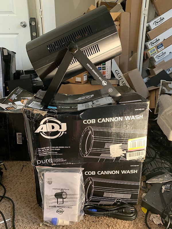 American DJ COB Cannon Wash One 4-In-1 RGBA Cob LED Light ADJ | Reverb