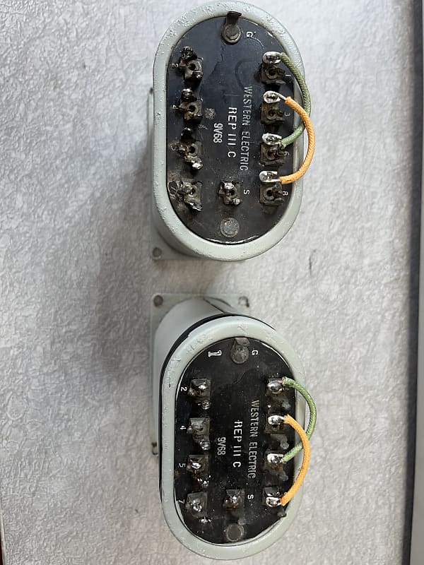 Western Electric REP 111C Matched Pair Line Transformers | Reverb