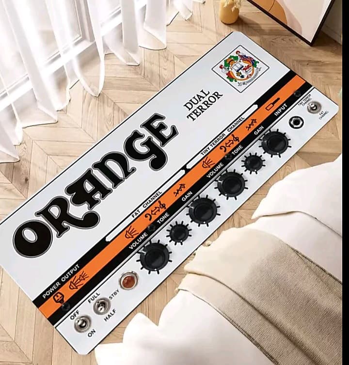 Orange Dual Terror Amp Head Carpet/Rug Dual Terror 2023 - | Reverb