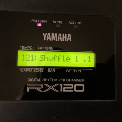 rare Yamaha RX-120 Vintage Digital Rhythm/Drum Machine Box | Reverb