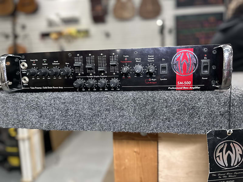SWR SM-500 Professinoal Bass Amplifier Head | Reverb