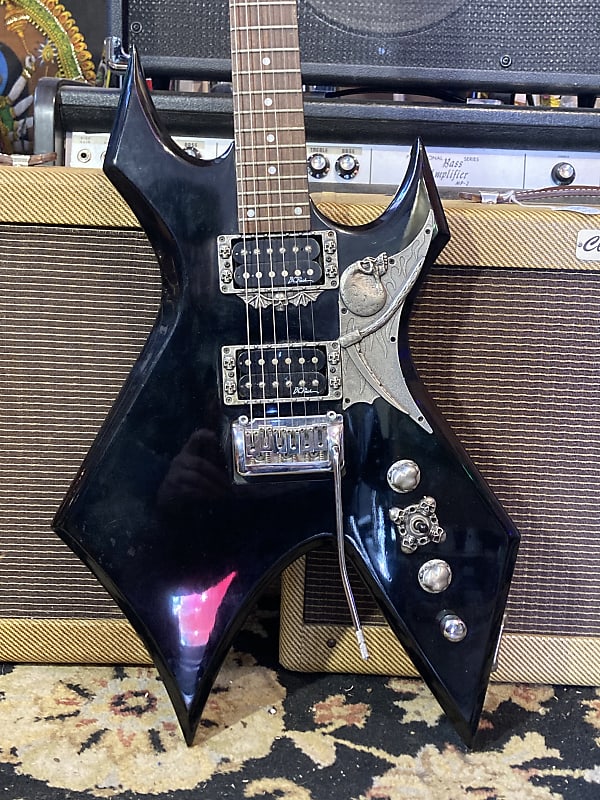 B. C. Rich BC Rich Platinum Series Warlock MIK 2011 - Black | Reverb