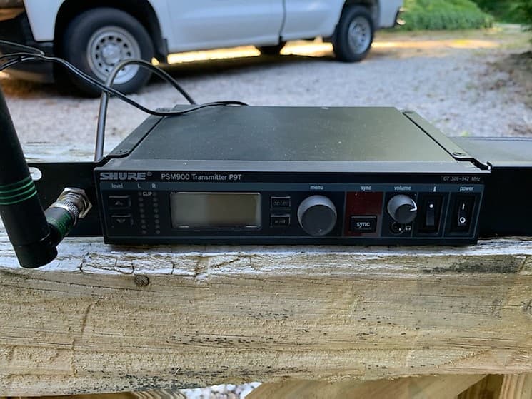 Shure P9T=-G7 with P10R G10 Wireless In Ear Monitoring System | Reverb